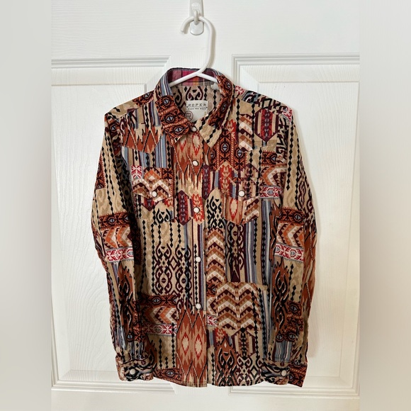 Roper | Shirts & Tops | Kids Western Roper Shirt | Poshmark